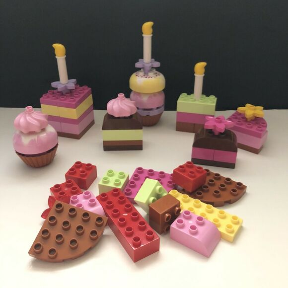 Lego | Toys | Lego Duplo 6785 Creative Cakes Cupcakes Muffins Food ...